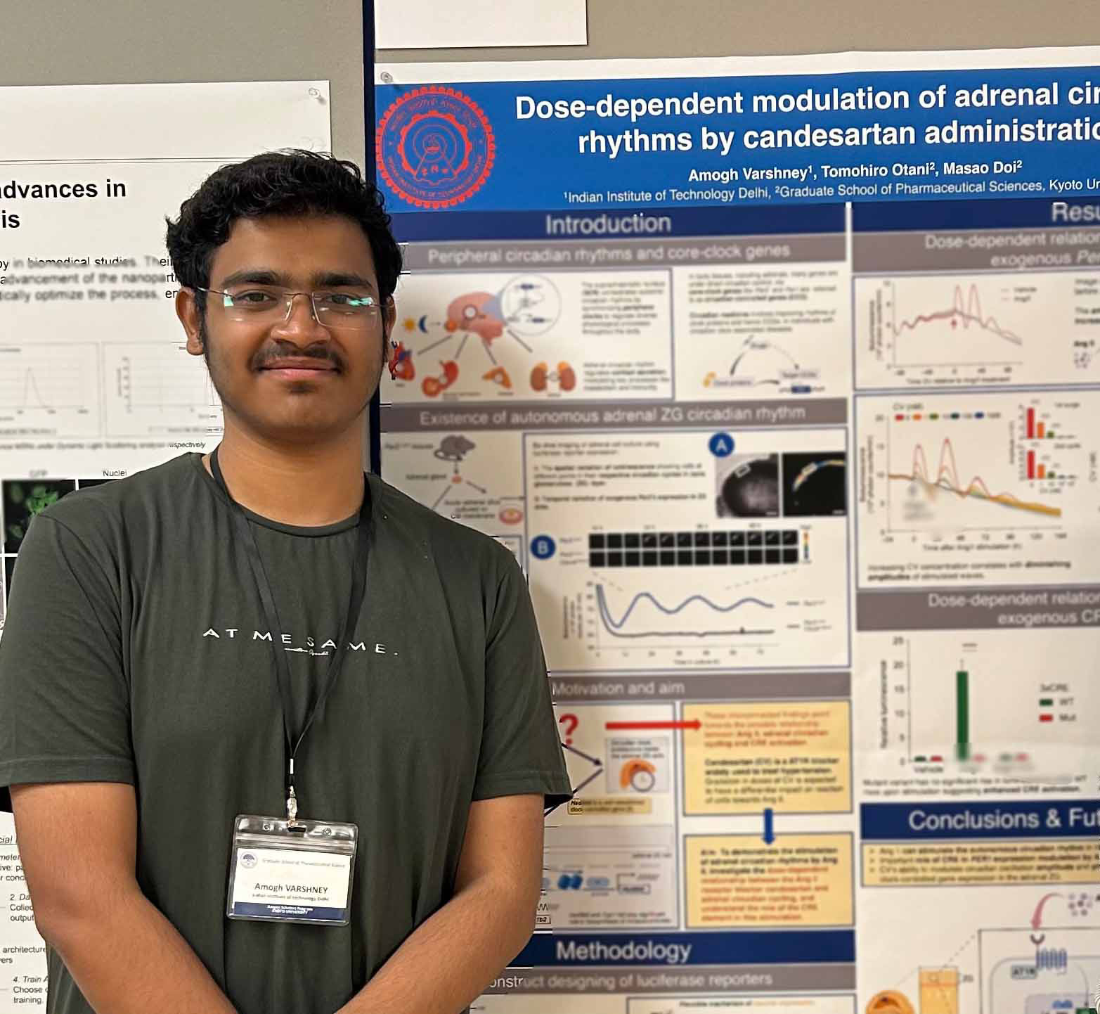 留学生のAmogh Varshney君がAmgen Scholars Asia Symposium 2024で優秀発表賞を受賞しました ...